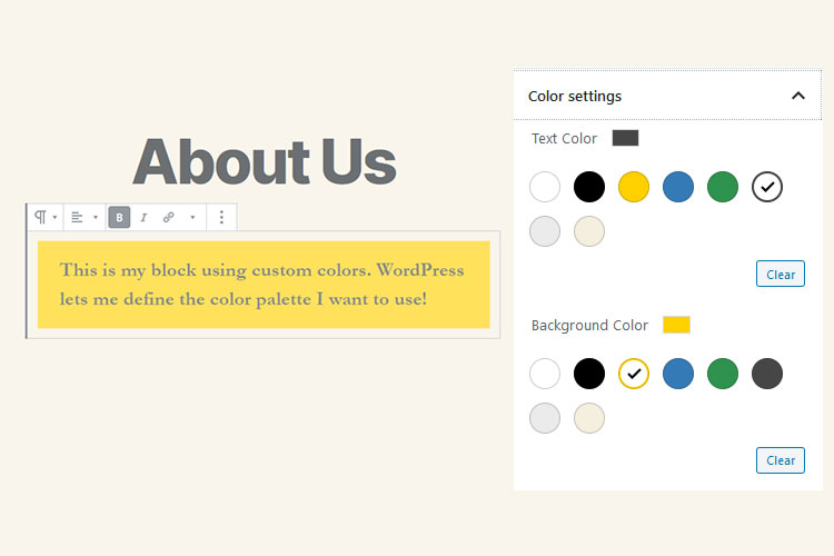 Create a Custom Color Palette for the WordPress Gutenberg Editor - WP Content