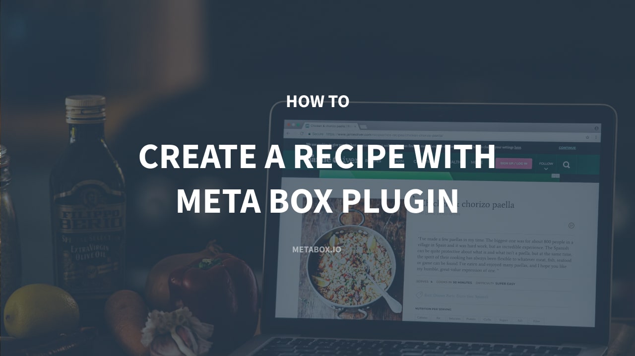 How to Create a Recipe with Meta Box Plugin - Meta Box - WP Content