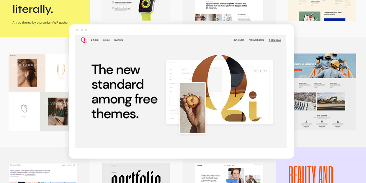 Introducing the Qi Theme - A Free WordPress Theme by Qode - WP Content
