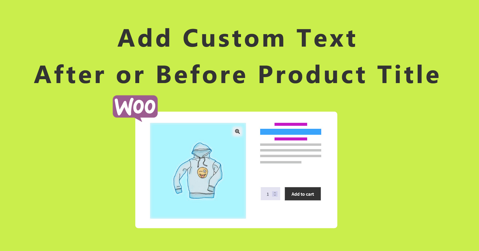 How To Add Text After Or Before Product Title In WooCommerce WP Content