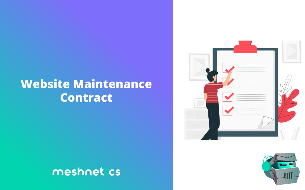 Website Maintenance Contract - WP Content