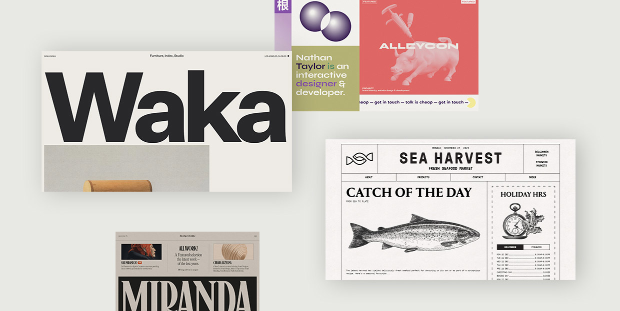 10 Examples of Websites Inspired By Poster Aesthetics - Qode ...