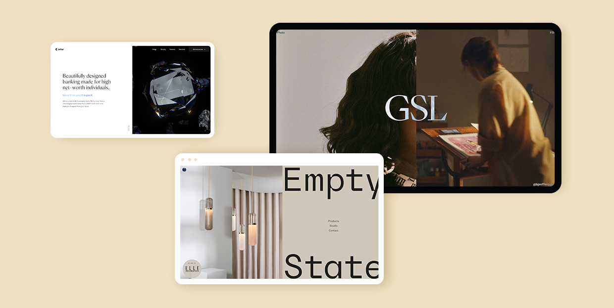 Split Screen Layout in Use: 20 Best Examples - WP Content