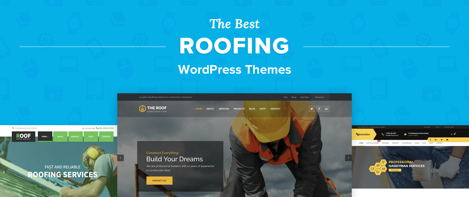 The 6 Best Roofing WordPress Themes for 2022 (Compared) - WP Content