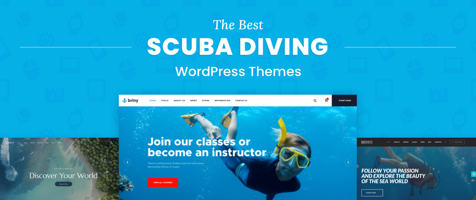 The 5 Best Scuba Diving WordPress Themes for Diving Lessons - WP Content