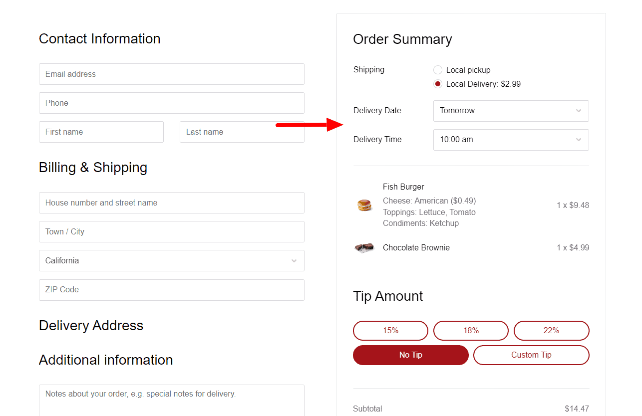 How to Add WooCommerce Delivery Time to the Checkout - WP Content
