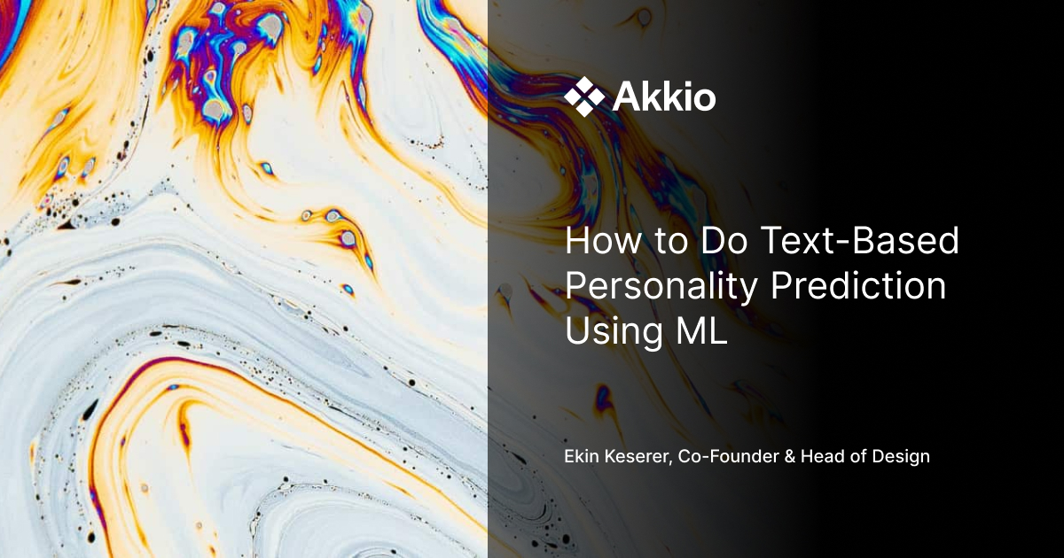 How to Do Text-Based Personality Prediction Using ML - WP Content