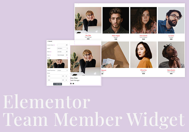 Elementor Team Member widget: How to Introduce Your Team - WP Content