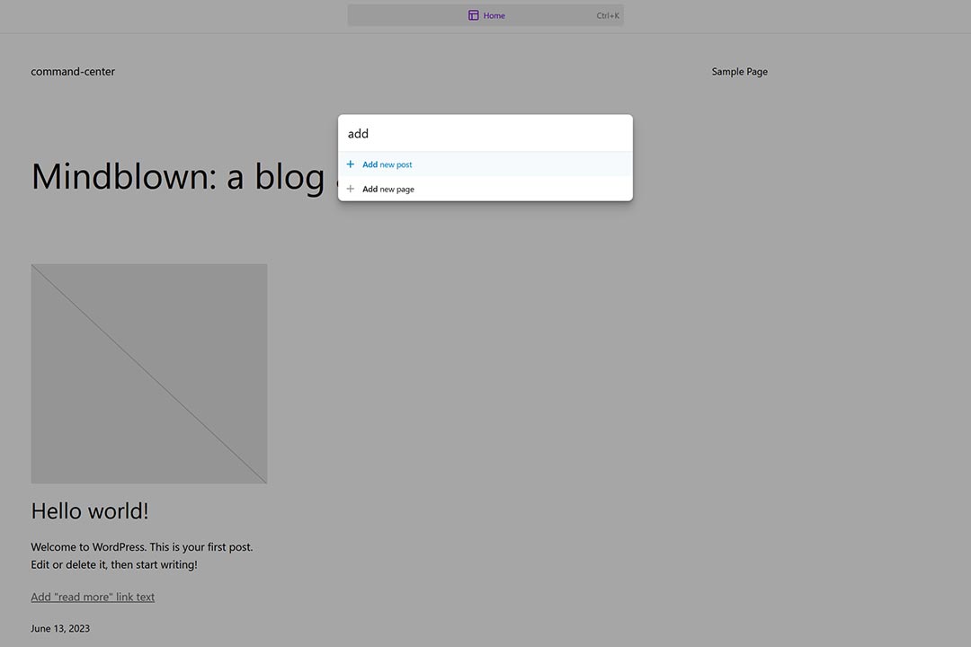 A Closer Look At The Wordpress Command Palette The Wp Minute Wp Content