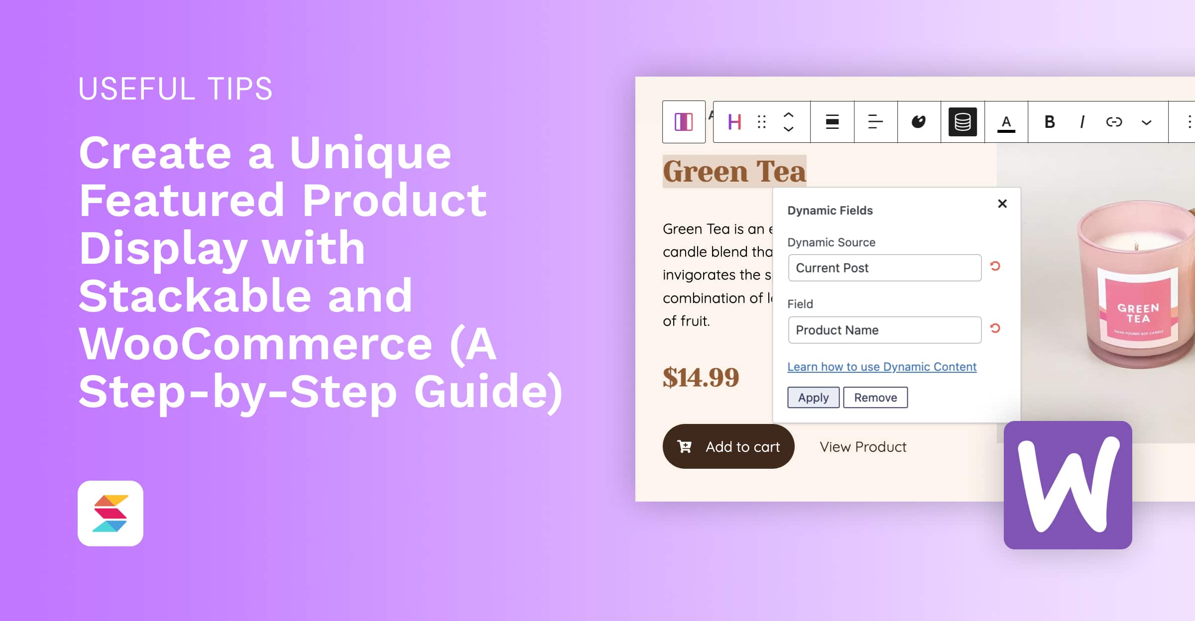 Create a Unique Featured Product Display with Stackable and WooCommerce (A Step-by-Step Guide ...
